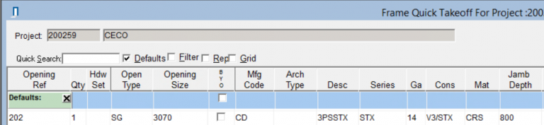 » Ceco Door Products 7-33 USA